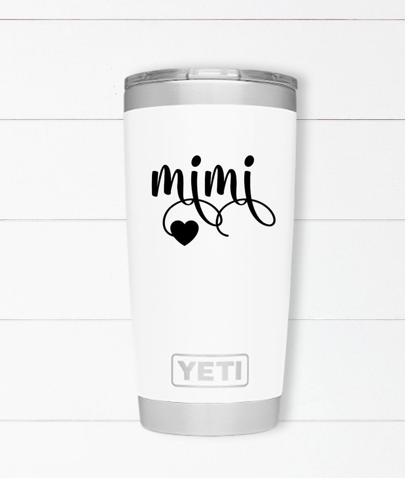 Mimi Sticker, Mimi Heart Sticker, Mimi Car Laptop Vinyl Decal Sticker ...