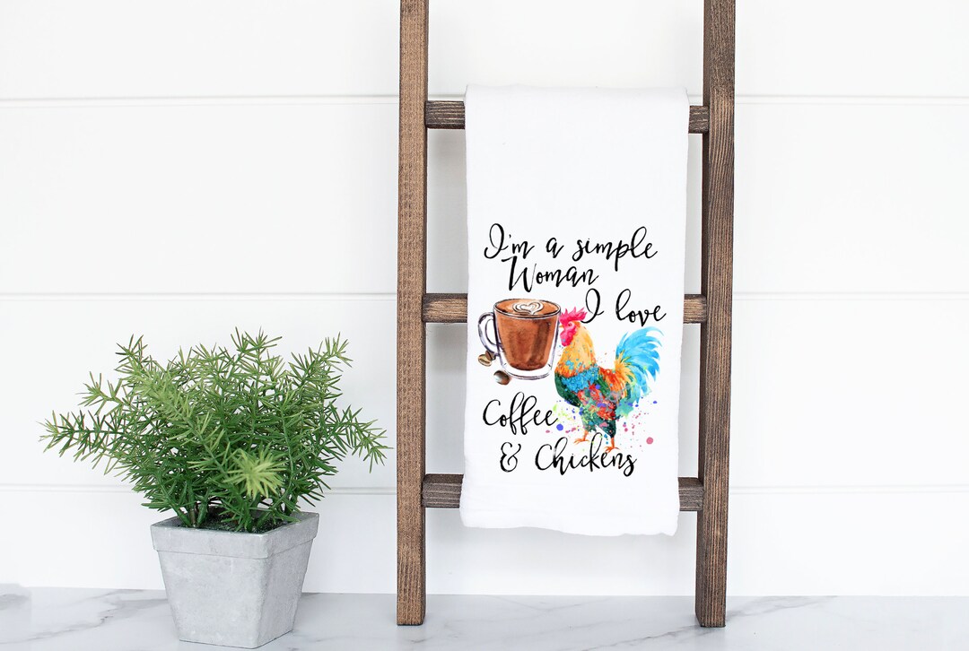 Chicken Tea Towel. Tea Towels Farmhouse. Farmhouse Tea Towel. Kitchen ...