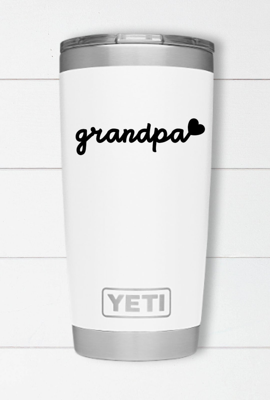 Grandpa Sticker, Grandpa Heart Sticker, Grandpa Car Laptop Vinyl Decal ...