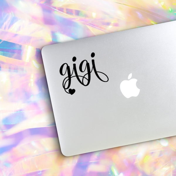 Gigi Car Decal - Etsy