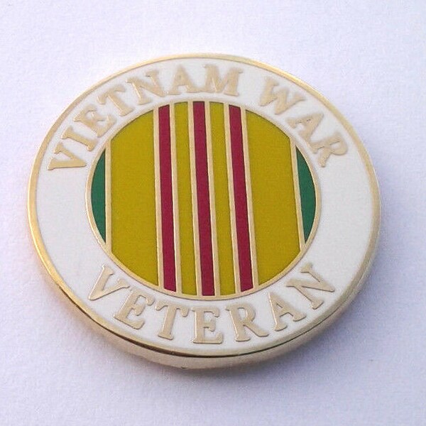 Vietnam Veteran Hat Pin - Etsy