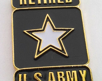 Us Army Retired Pin - Etsy