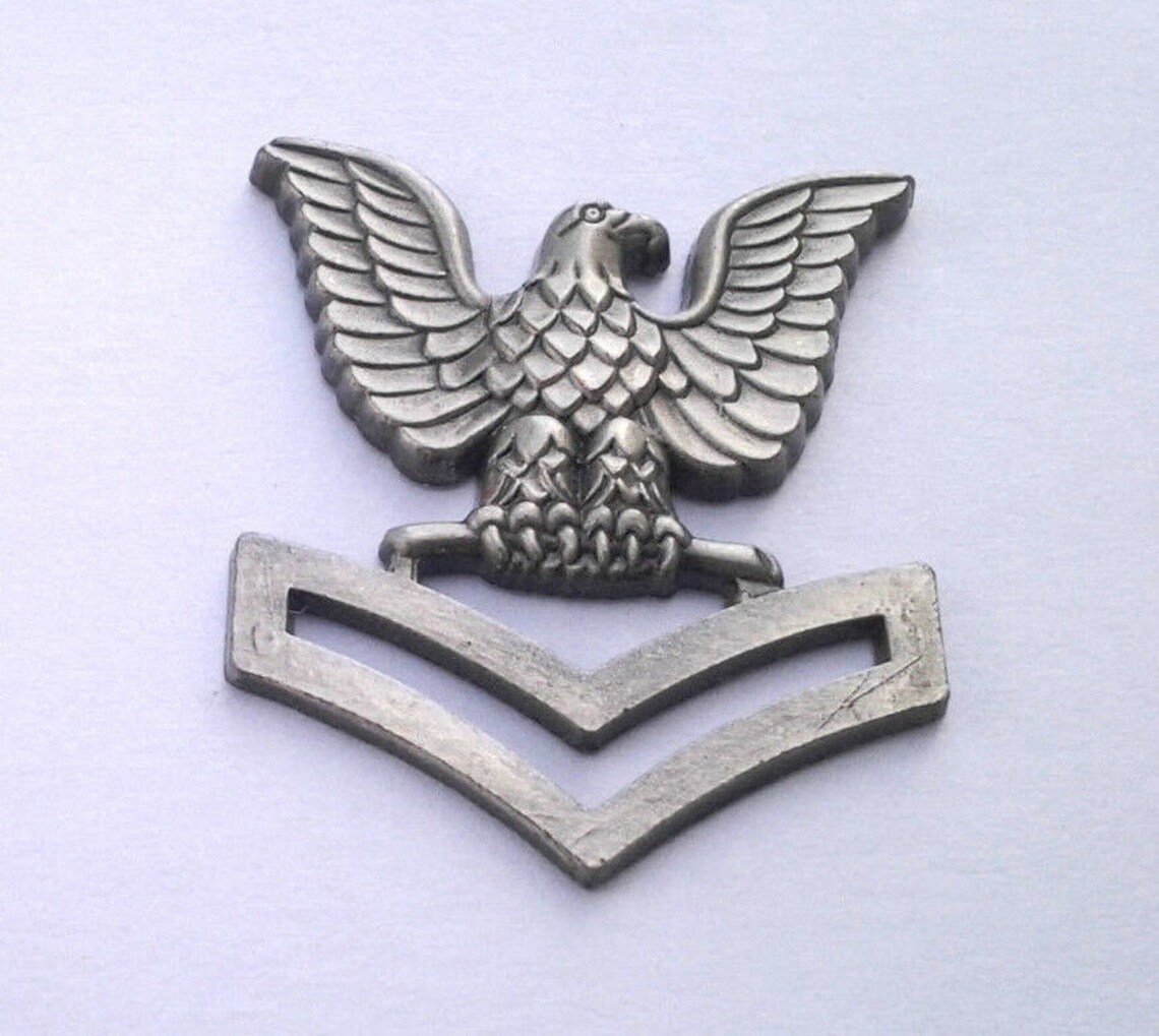 U. S. Navy Petty Officer 2nd Class Military Rank Pin 10152 | Etsy