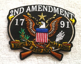 2nd Amendment Patch - Etsy