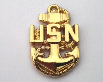 Navy Pin | Etsy