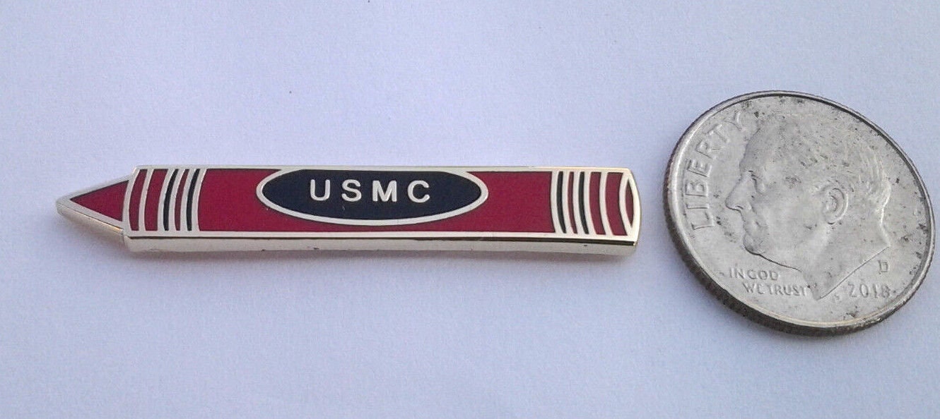 Usmc Crayon Pin - Etsy