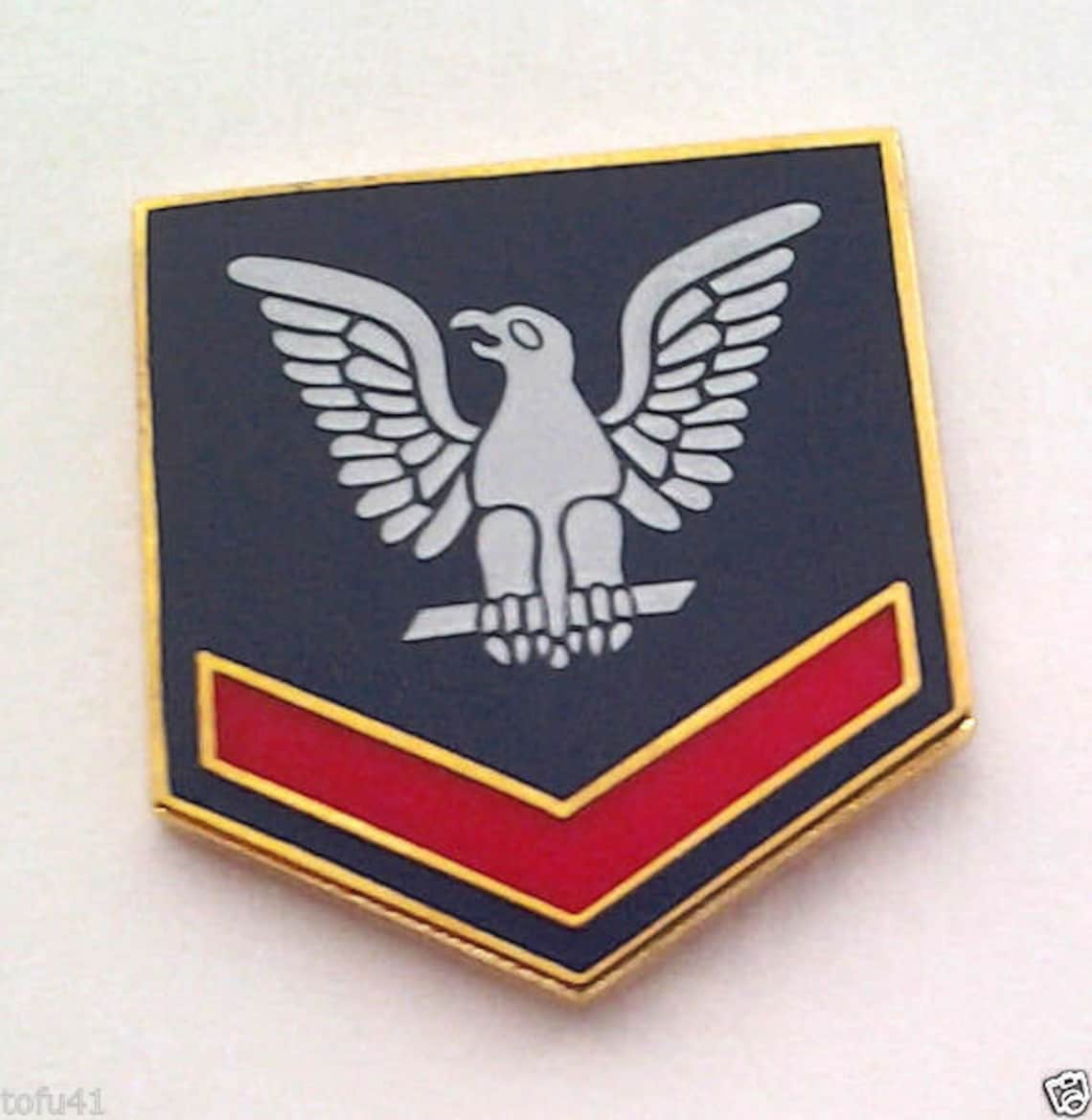 US Navy Petty Officer 3rd Class E4 7/8 Military Rank | Etsy