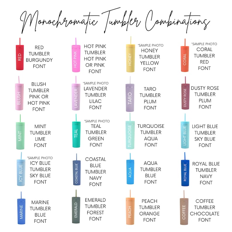 A Pastel Skinny Tumblers | Matte Tumbler | Custom Gift for Wife ...