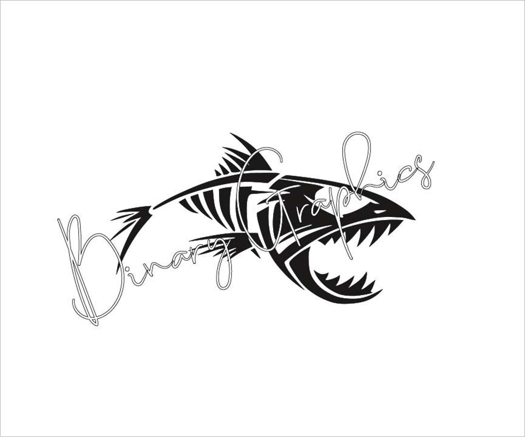 Piranha Digital File: SVG AI DXF Pdf Vector Raster Graphic for Laser ...