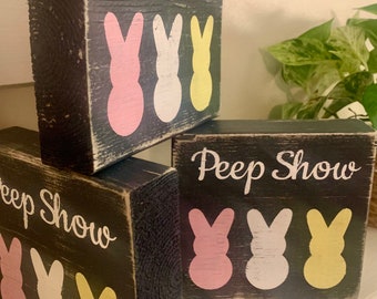Peep Sign | Etsy