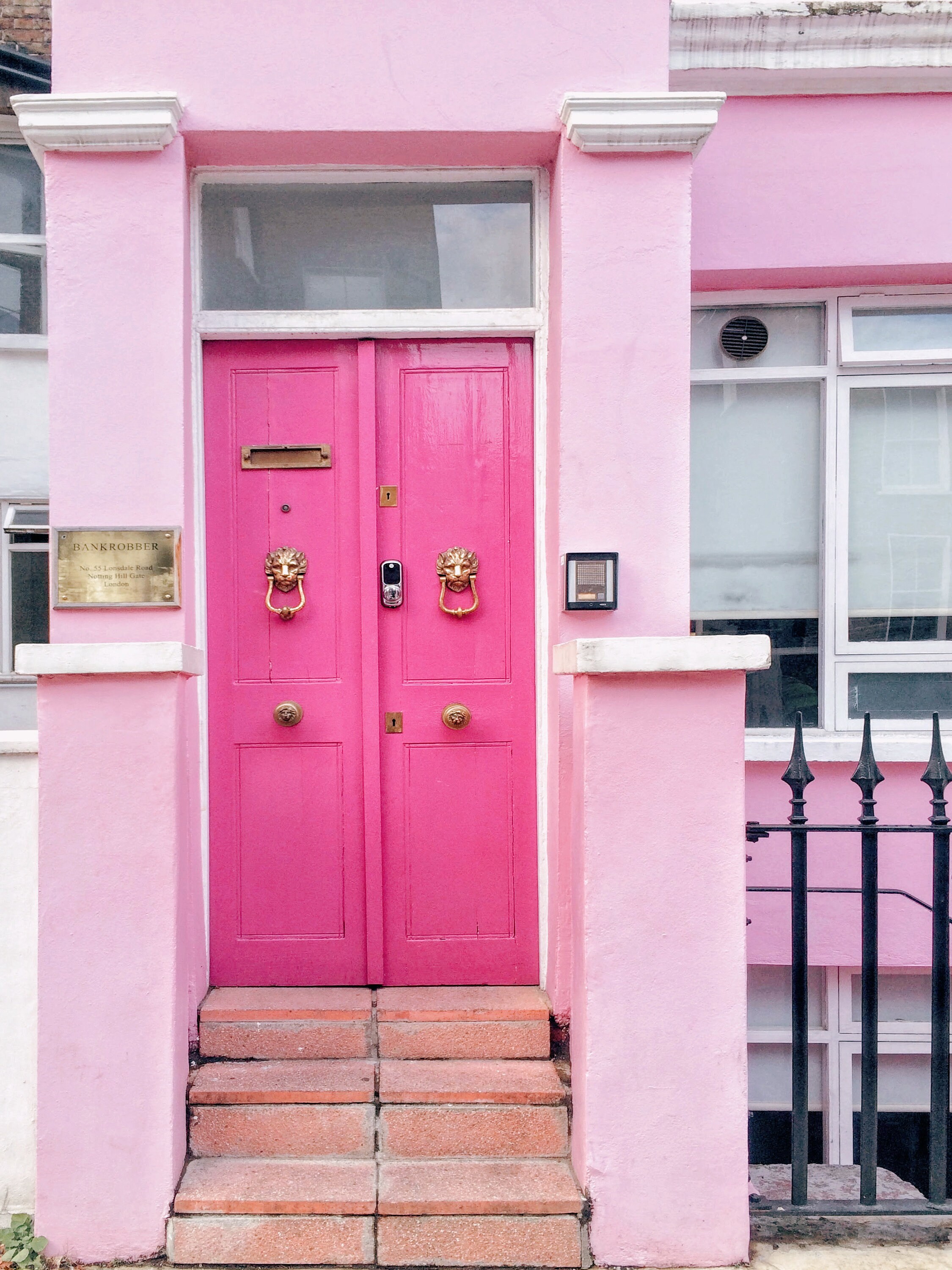 Bankrobber House - Pink London Facades - Etsy