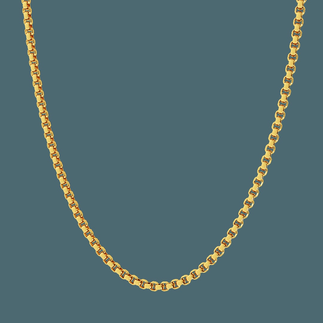 6mm Round Box Chain - Etsy