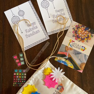 Make Your Own Rakhi Kit - Makes 2 Rakhis - Etsy