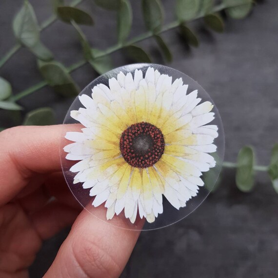 5x5 cm Sticker Gerbera 3er / 5er Set Aufkleber Blumen - Etsy.de