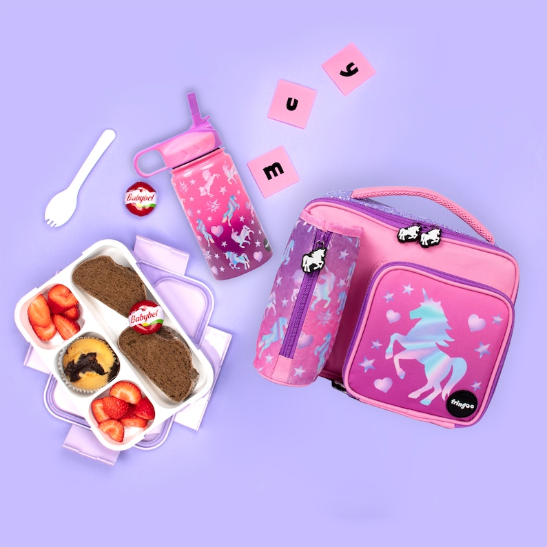 Fringoo - Short Stainless Steel Water Bottle 350ml With Straw - BPA ...