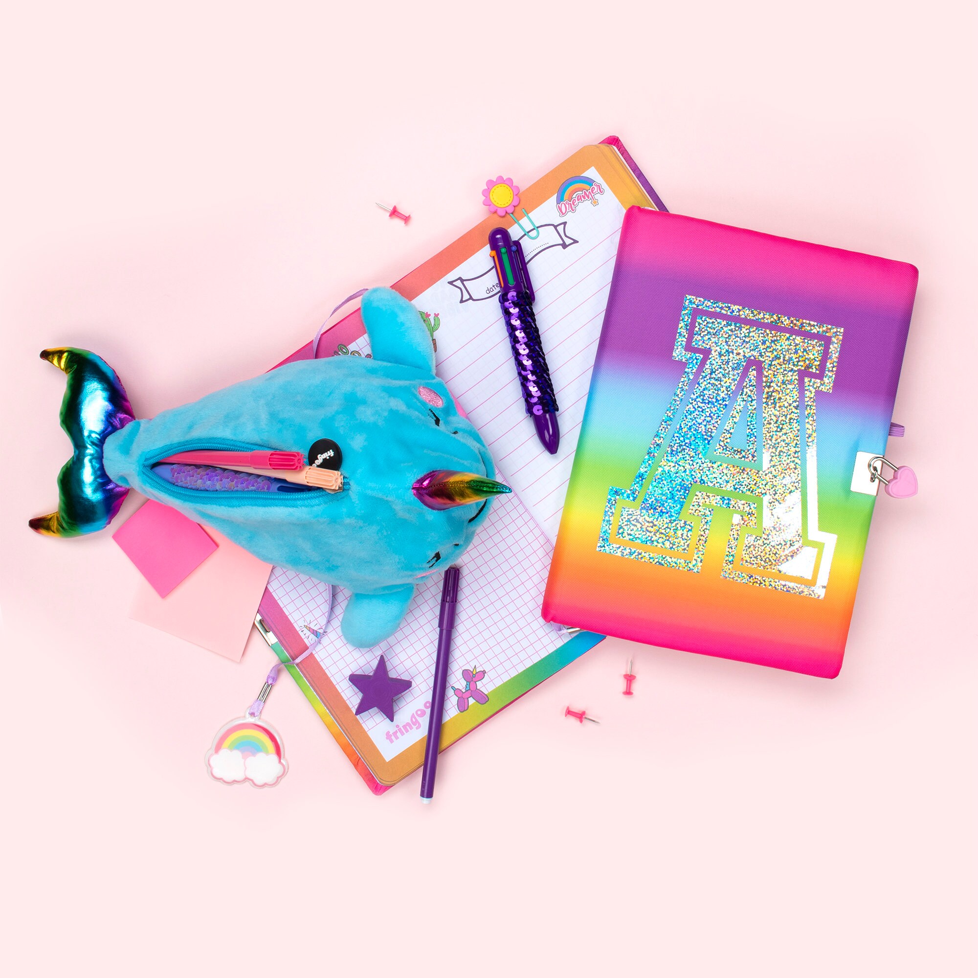 Personalised Secret Diary for Girls Rainbow Lockable Notebook | Etsy UK