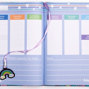 Personalised Weekly Planner for Kids and Teenagers Secret Diary for ...
