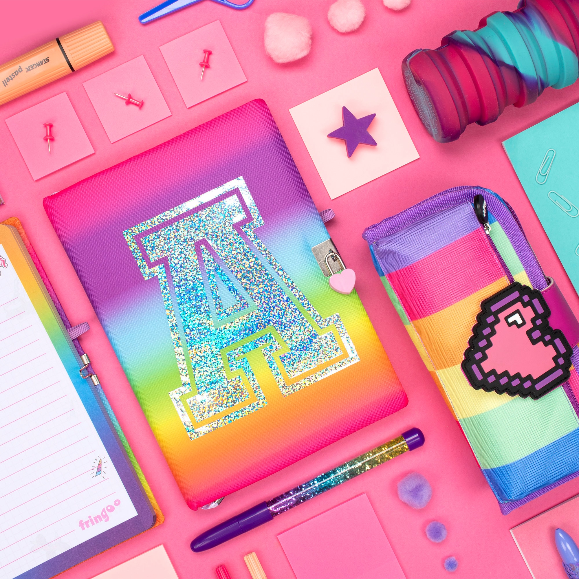 Personalised Secret Diary for Girls Rainbow Lockable Notebook - Etsy UK