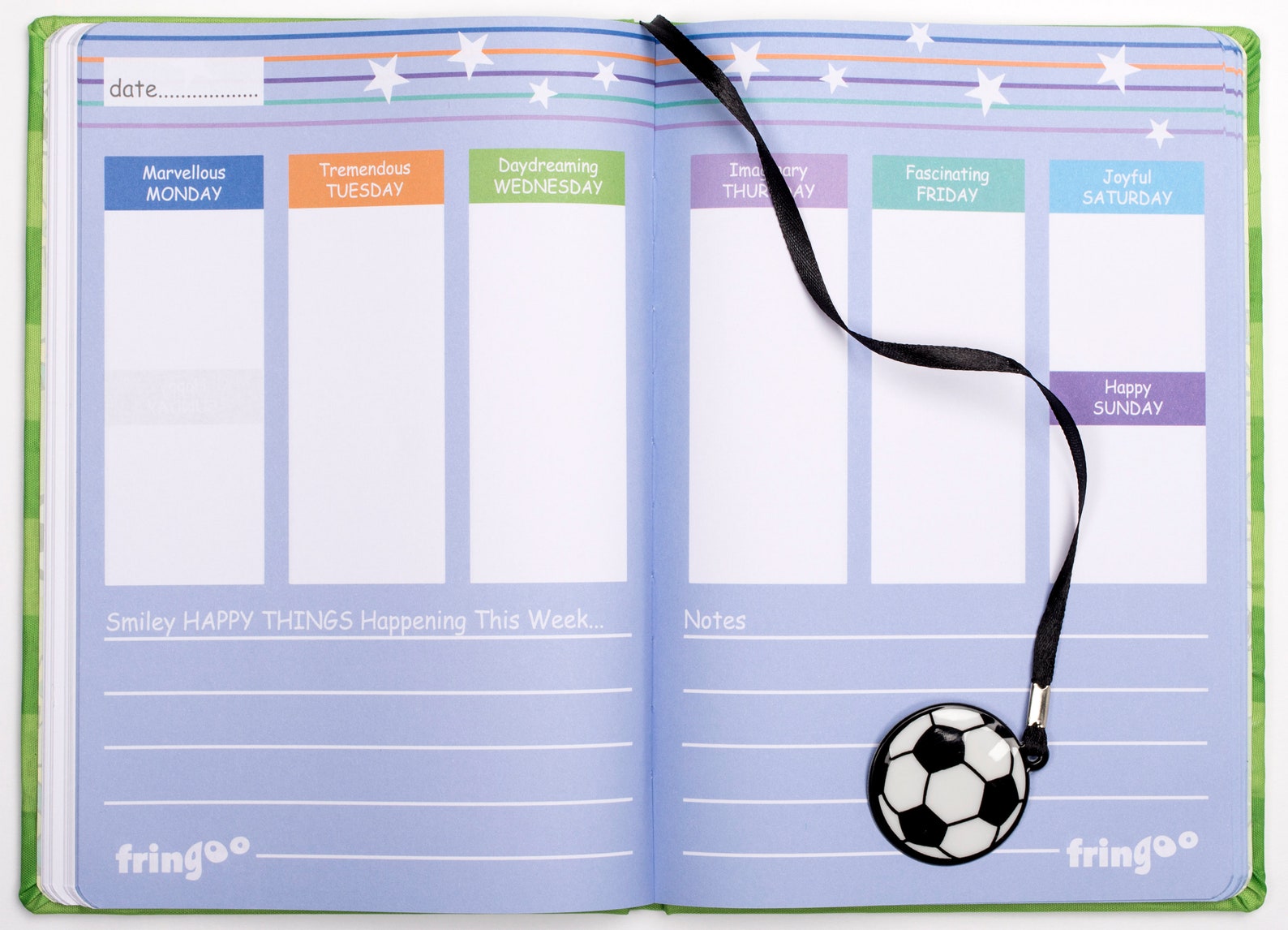 Personalised Weekly Planner for Kids and Teenagers Secret - Etsy UK