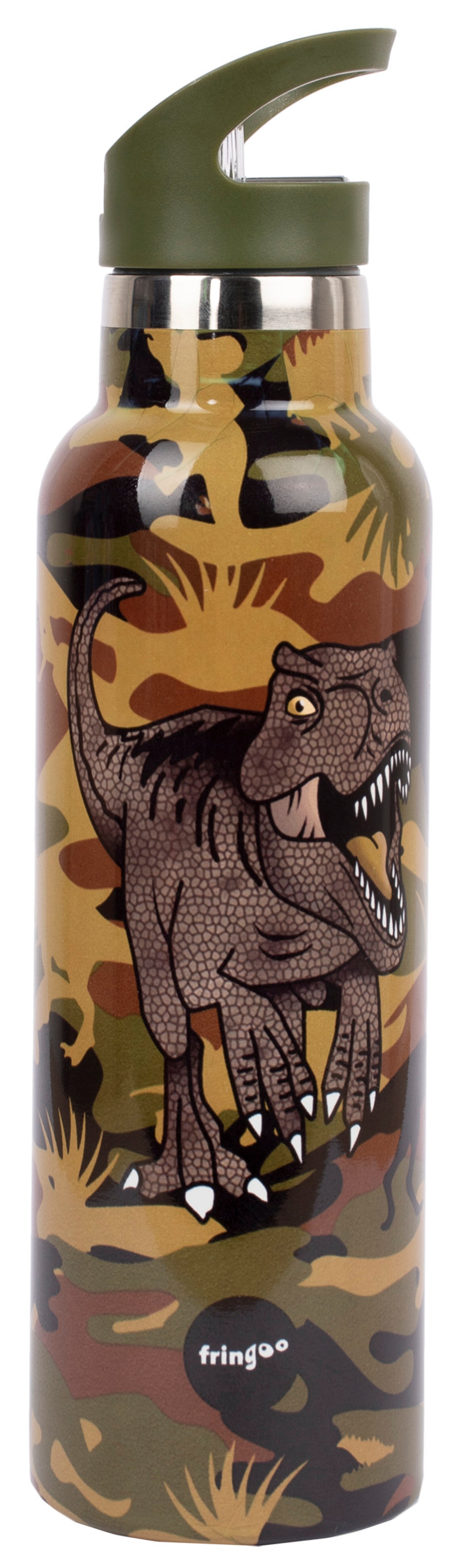 Fringoo Stainless Steel Water Bottle 600ml with Straw BPA | Etsy