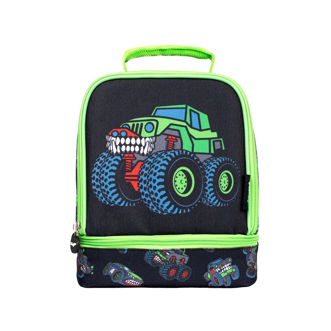 Personalised Double Decker Thermal Lunch Bag for Kids - Fully Insulated ...