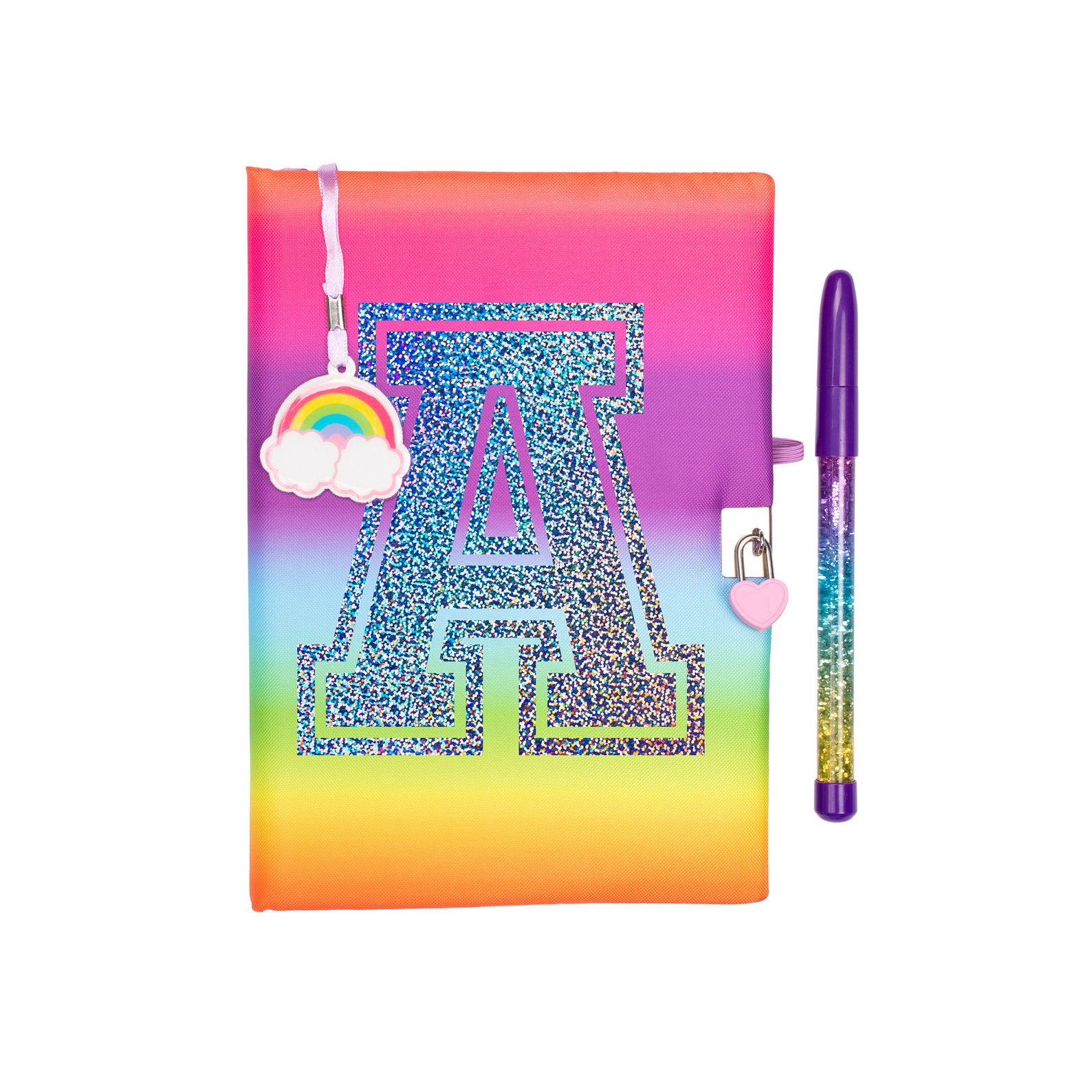 Personalised Secret Diary for Girls Rainbow Lockable Notebook - Etsy UK