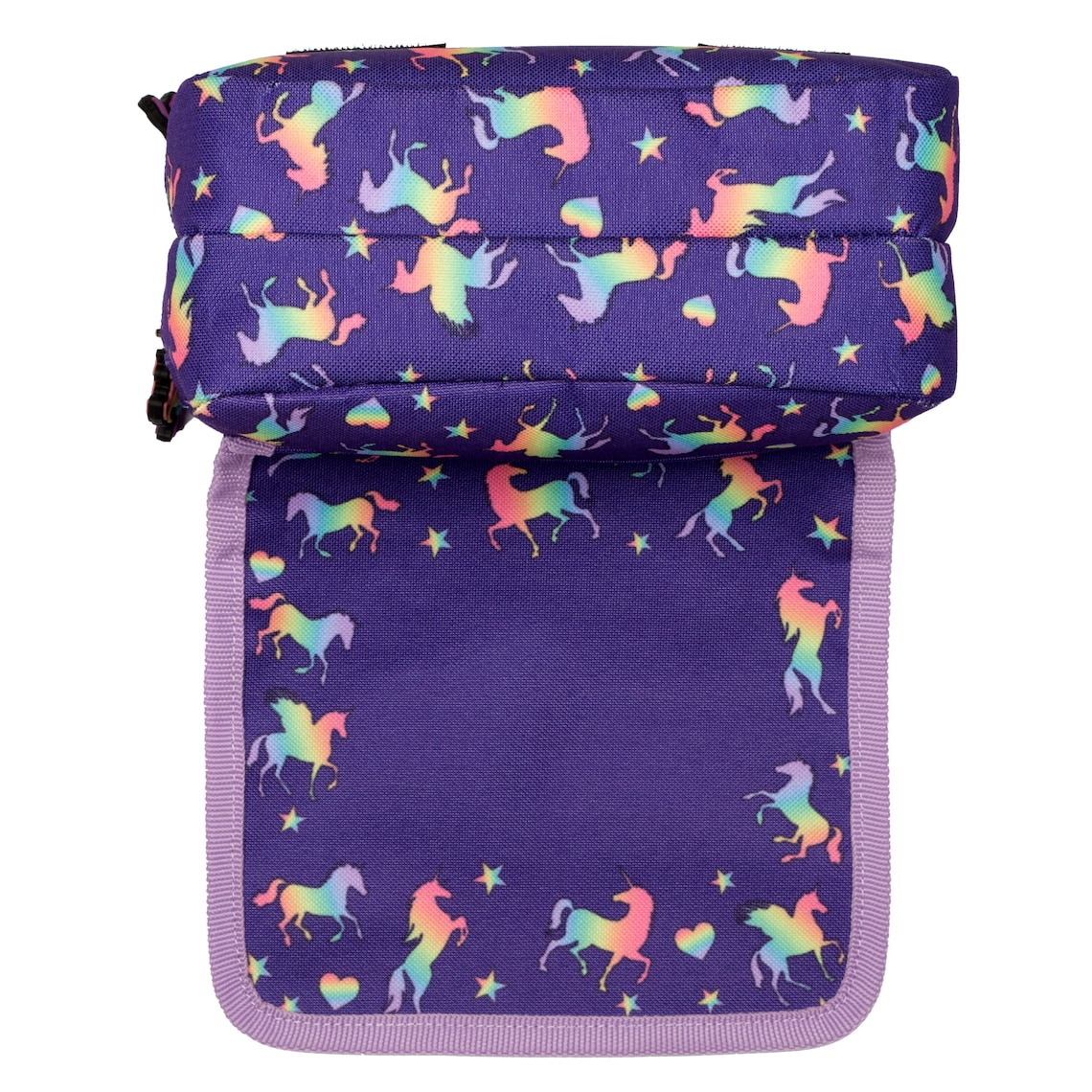 Personalised Kids Pencil Case 2 Compartment Large Stationery Pouch ...