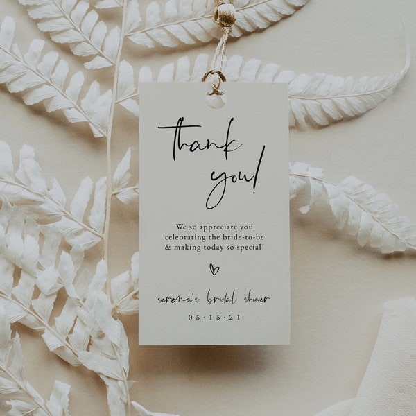 Bridal Shower Tags - Etsy