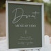 Donut Mind If I Do Sign Template | Donut Favor Wedding Sign | Donut Bar ...
