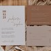 Rust Wedding Invitation Suite — Printable Desert Wedding Invitation ...