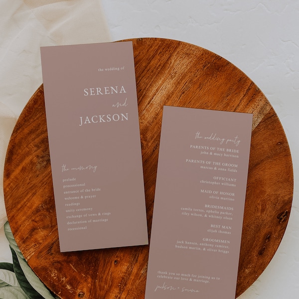 Blush Wedding Invite - Etsy