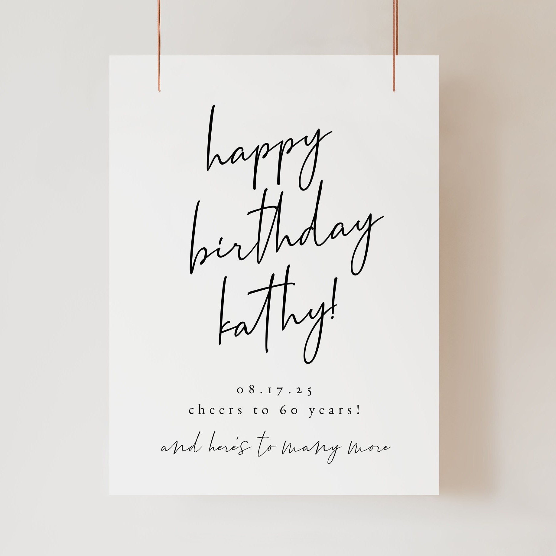 Editable Birthday Party Sign Template Printable Birthday - Etsy Australia