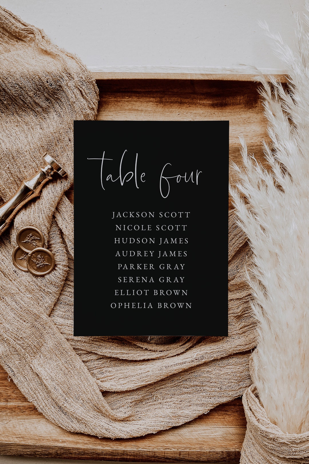 Wedding Seating Chart Cards Template — Printable Wedding Table Cards ...