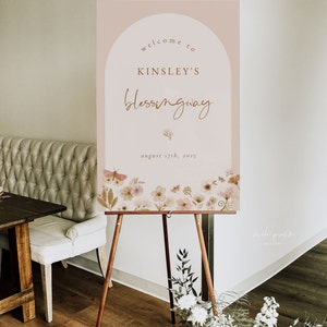 Blessingway Welcome Sign Template | Mother Blessing Sign | Blessing Way ...