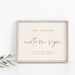 Rust Custom Wedding Sign Template Desert Wedding Sign 8x10 - Etsy