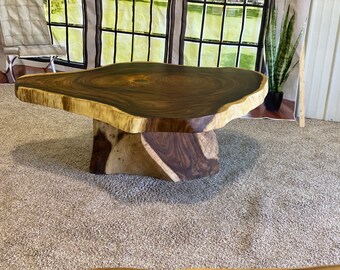 Monkeypod Crosscut. Unique Exotic Hardwoods for Any DIY Projects-coffee ...