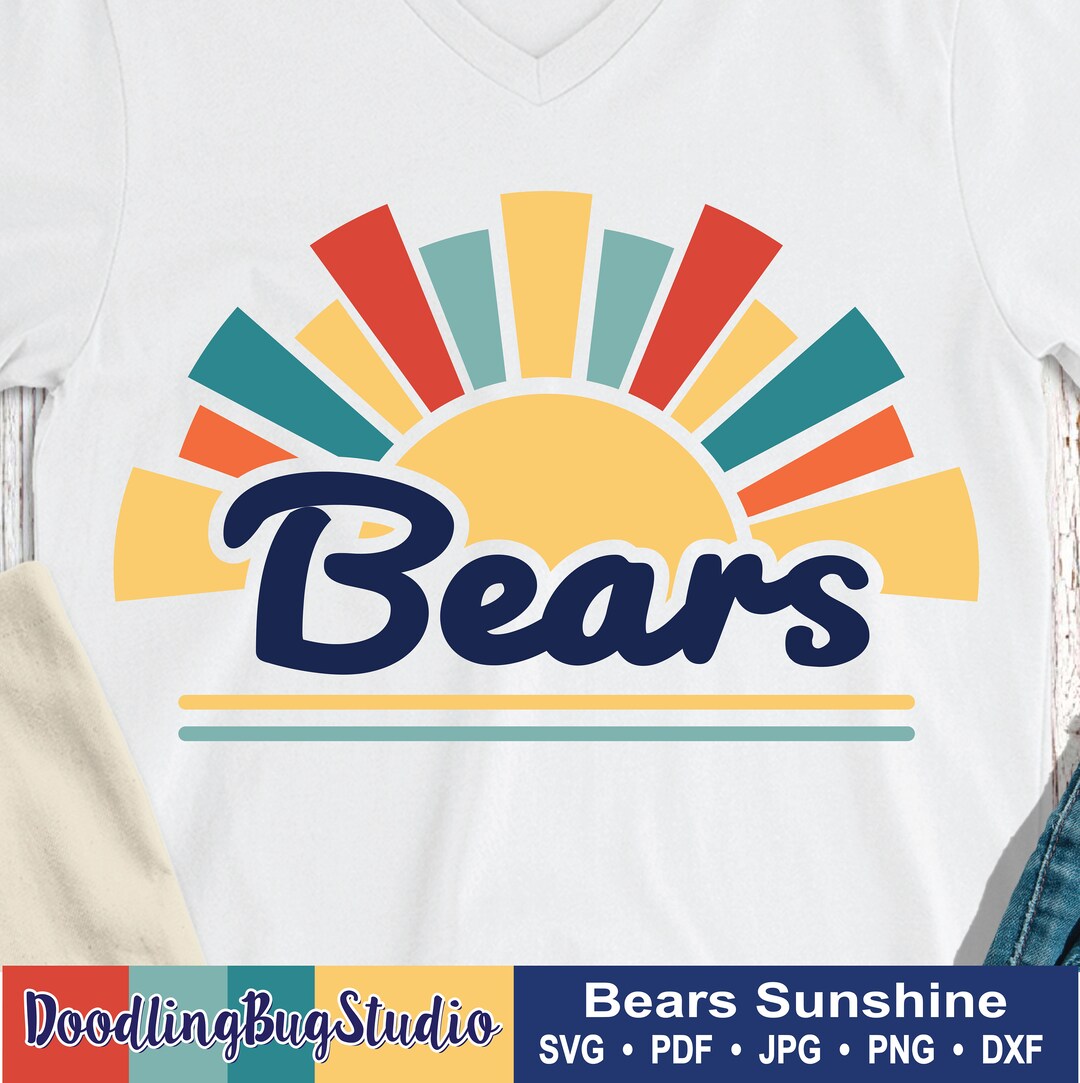 Ours SVG, Ours PNG JPG, Ours soleil svg, Ours arc-en-ciel svg, Ours ...