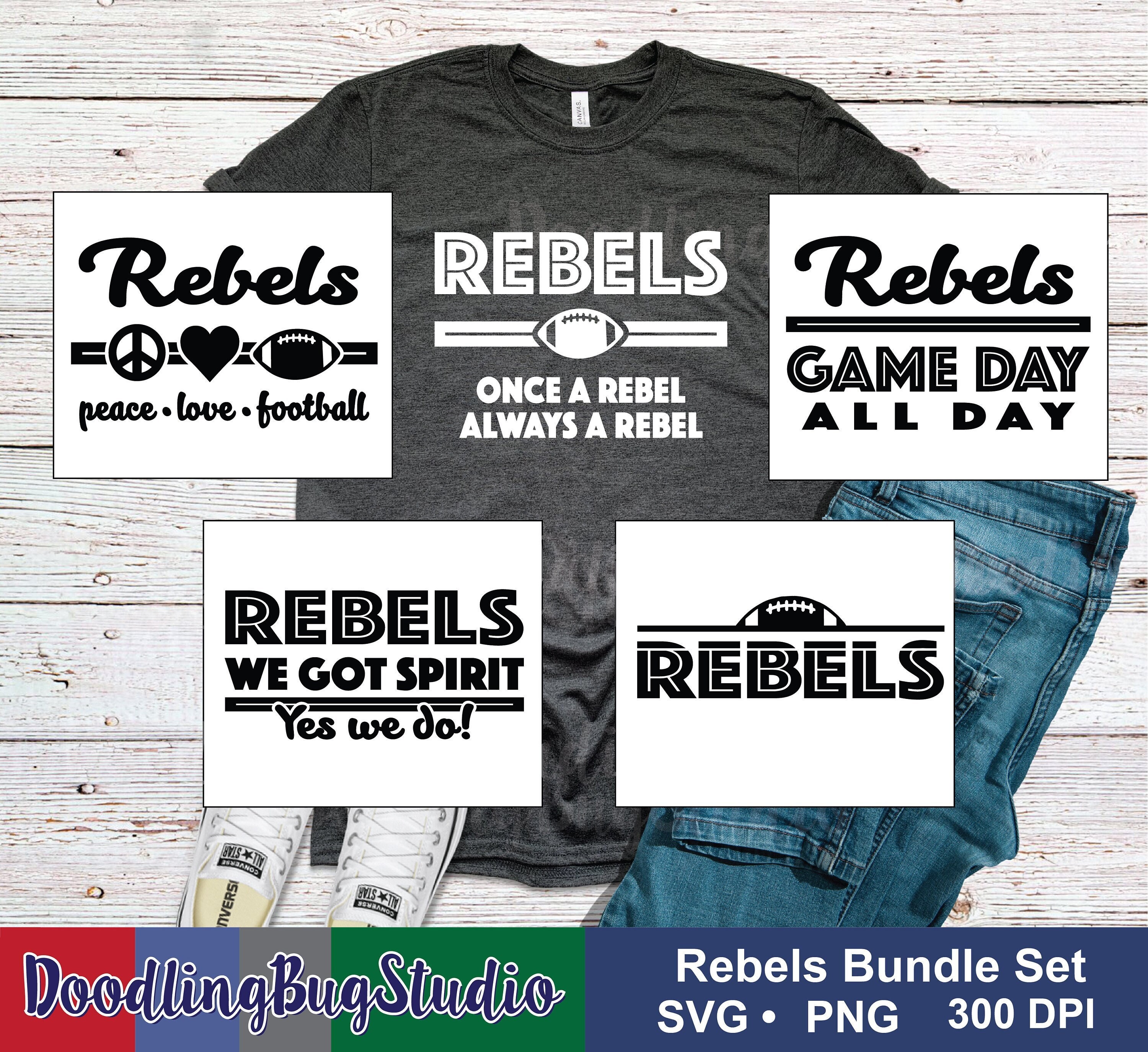 Rebels Bundle SVG, Rebels PNG, Rebels Clipart, Gift for Rebels Fan ...