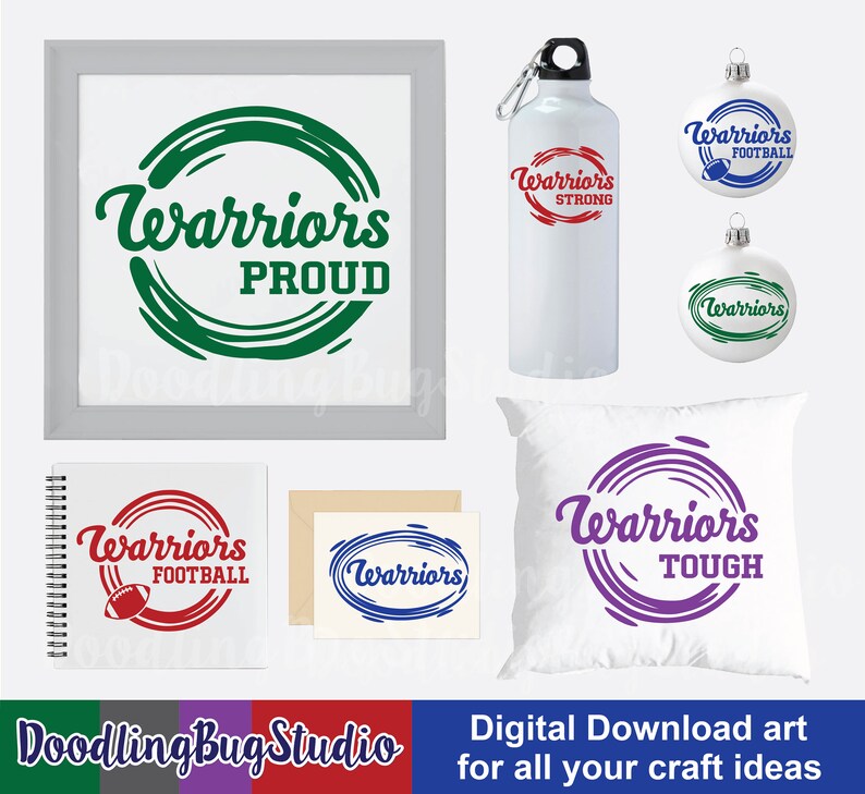 Warriors SVG Bundle, Warriors PNG, Warriors Clipart, Warriors Cut File ...
