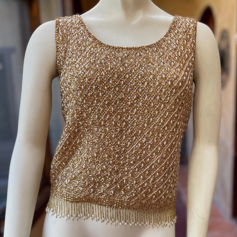 Beaded Top - Etsy