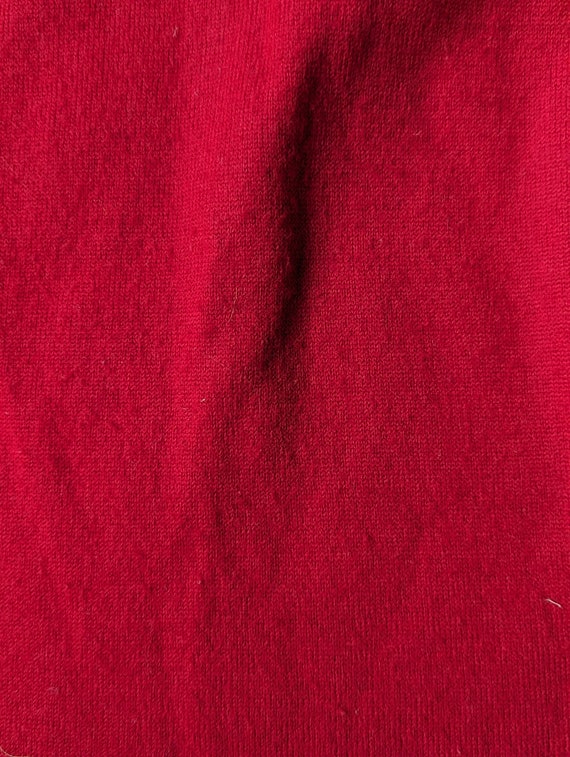 50s Jantzen Red Wool Skirt - Gem