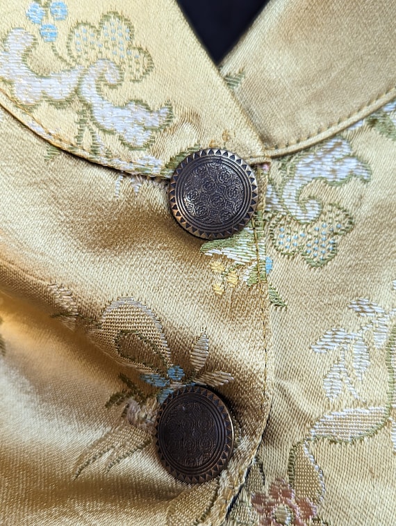Gold Baroque Vest by I. Magnin - Gem