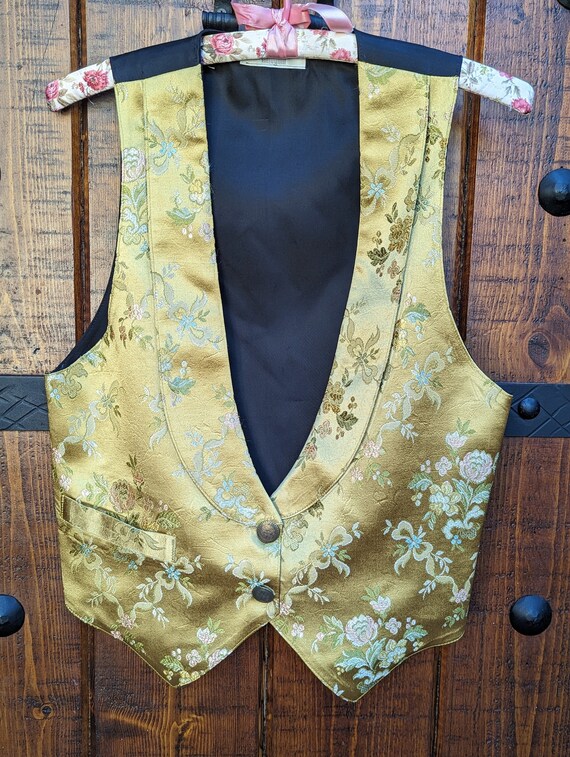 Gold Baroque Vest by I. Magnin - Gem
