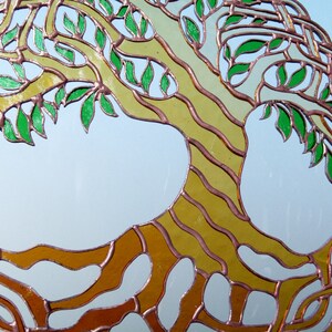 Tree of Life Tiffany Stained Glass Suncatcher Stained Glass Decor ...