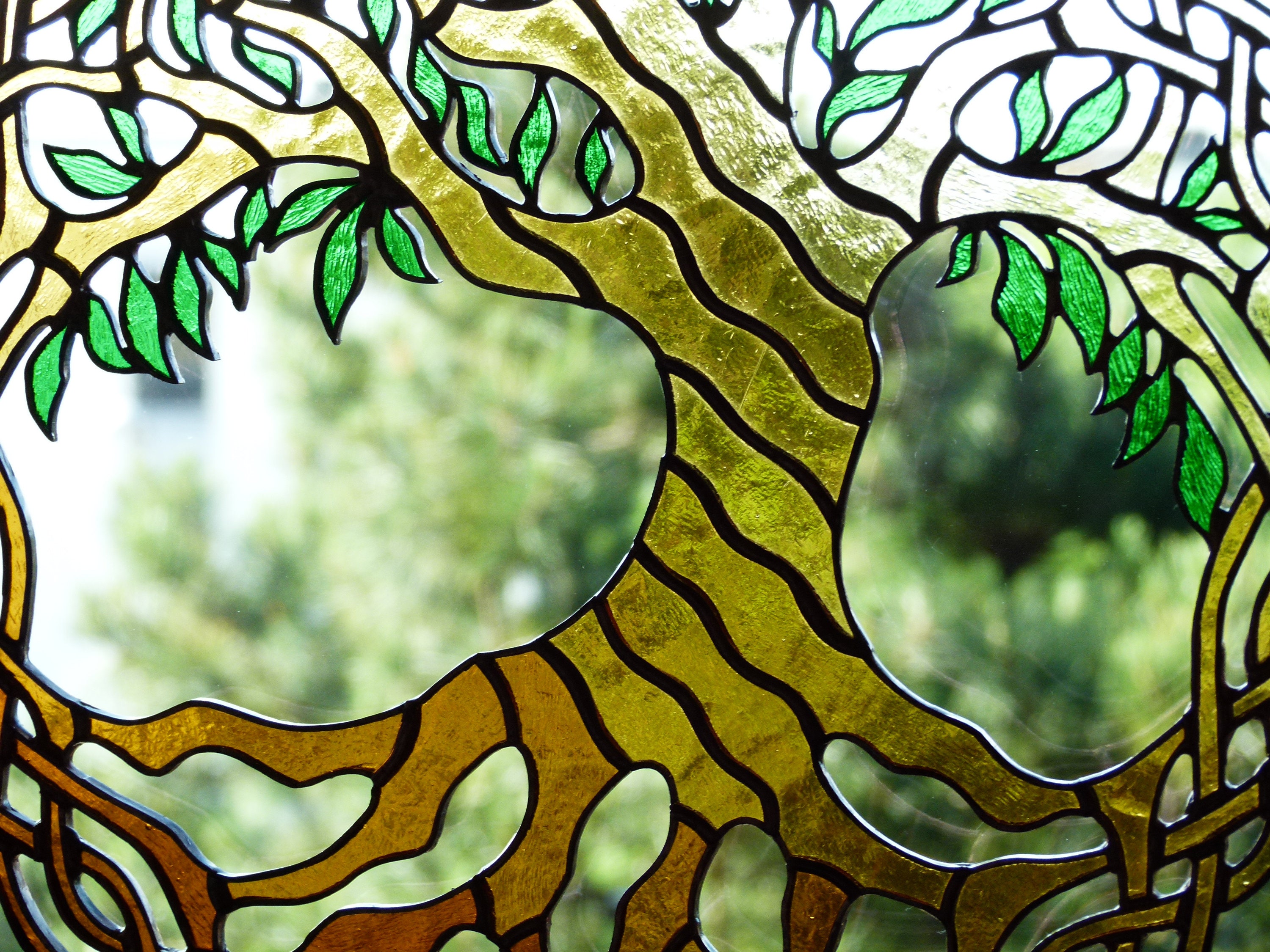 Tree of Life Tiffany Stained Glass Suncatcher Stained Glass Decor ...