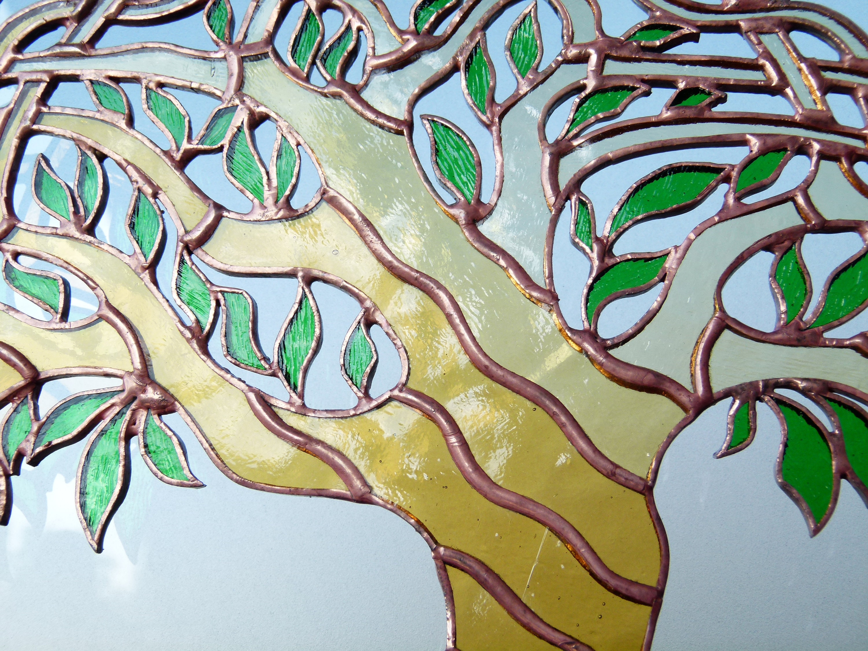 Tree of Life Tiffany Stained Glass Suncatcher Stained Glass Decor ...