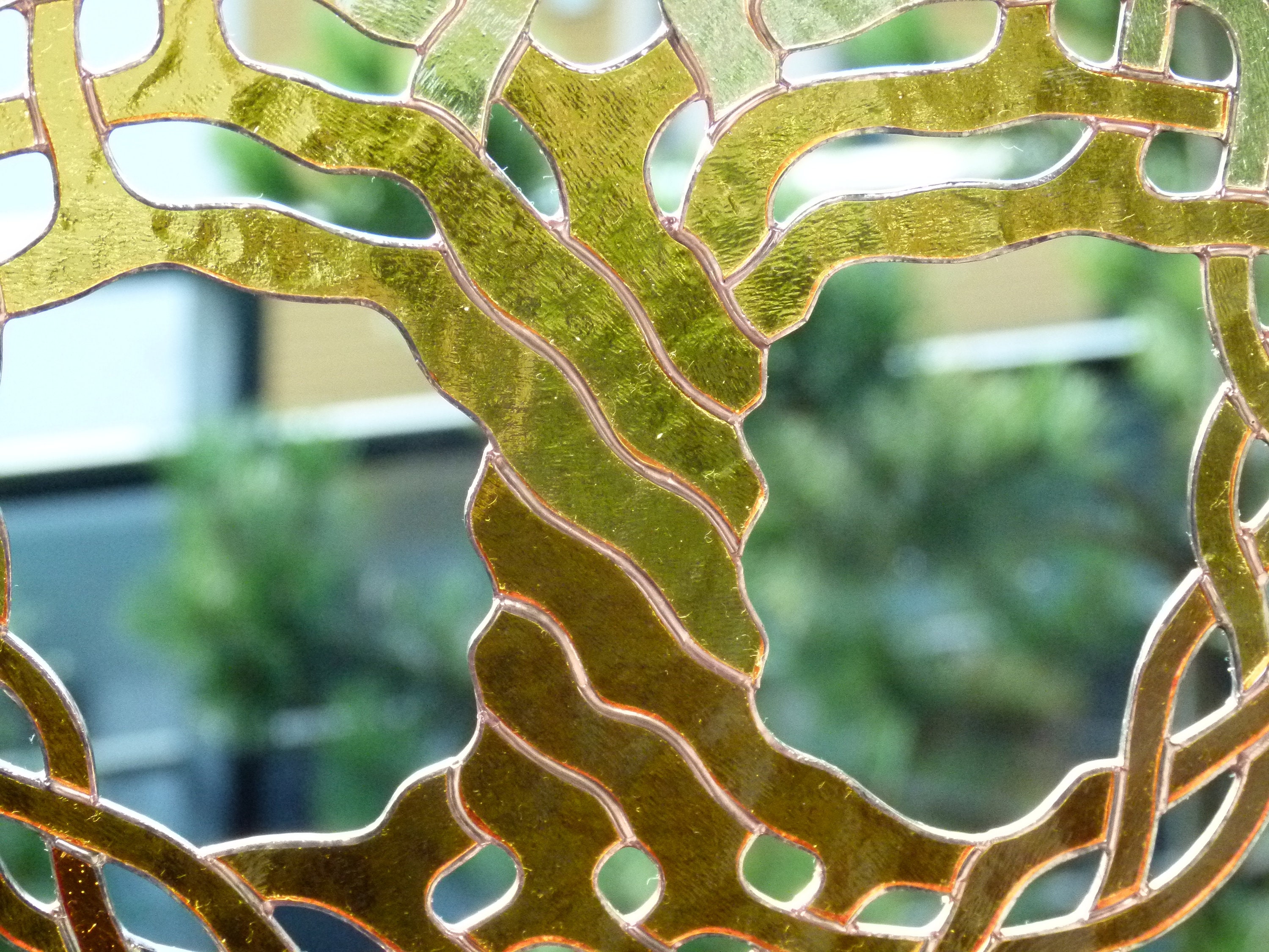Tree of Life Tiffany Stained Glass Suncatcher Stained Glass - Etsy