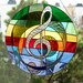 Treble Clef Tiffany Stained Glass Suncatcher Stained Glass Decor ...