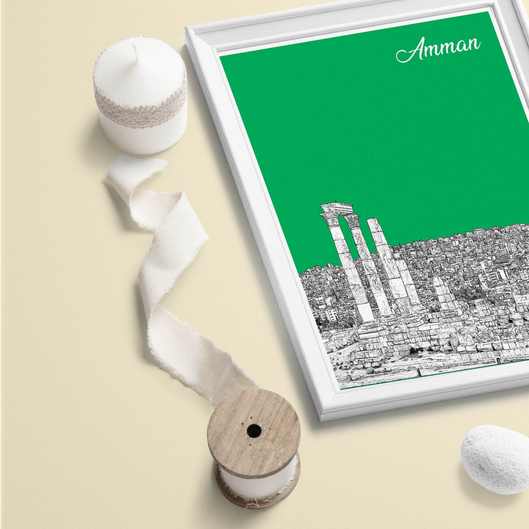 Jordan Travel Poster Amman Travel Poster Amman Gift Amman - Etsy
