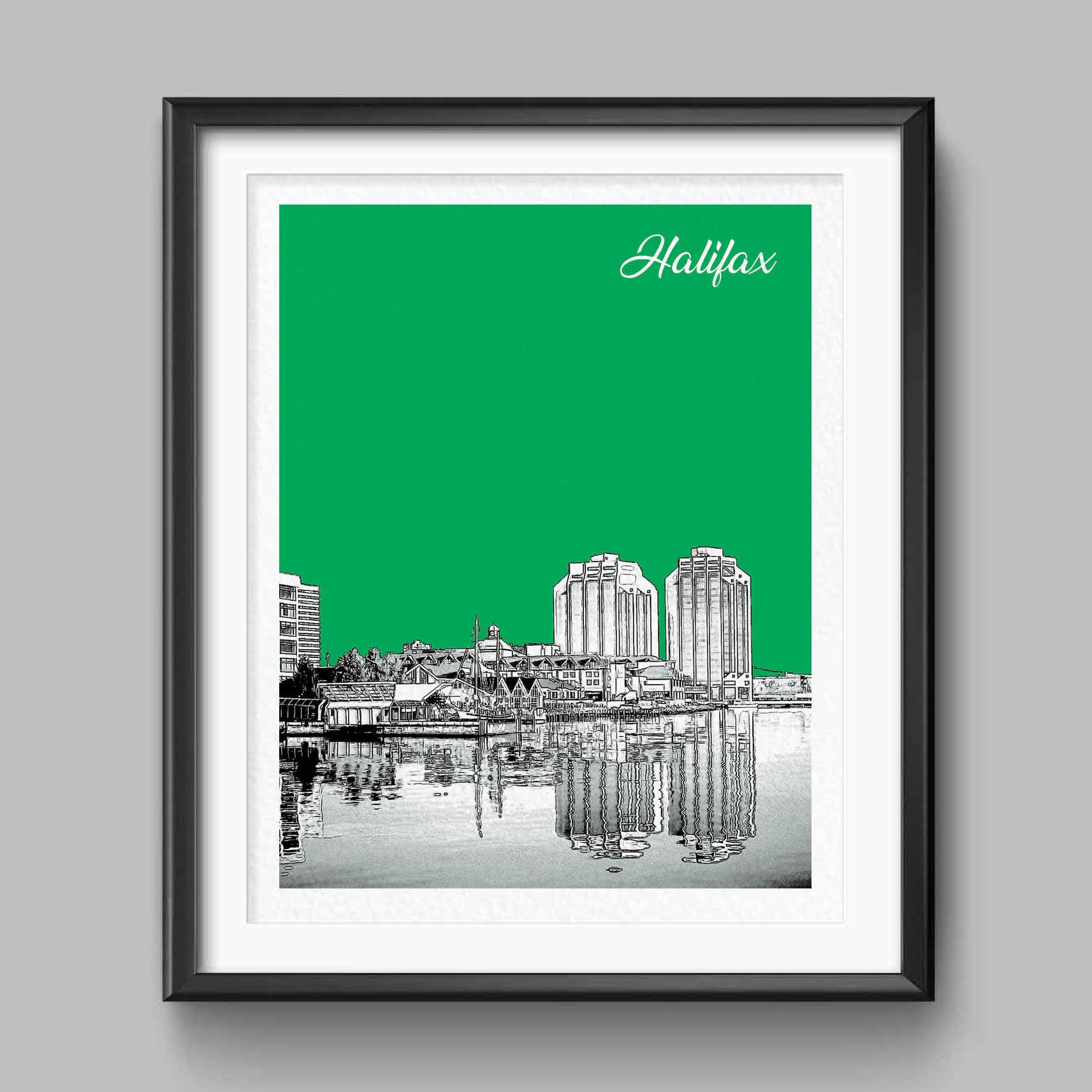 Canada Travel Poster Halifax Prints Halifax Art Halifax - Etsy